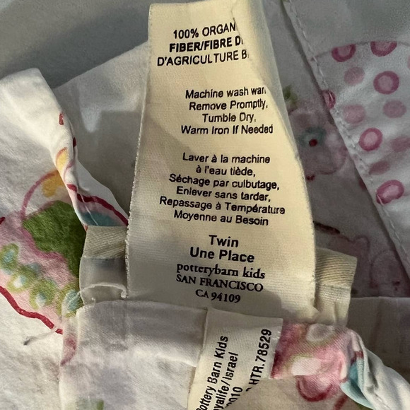 Pottery Barn Kids | Bedding | Pottery Barn Kids Leela Butterfly Cherry ...